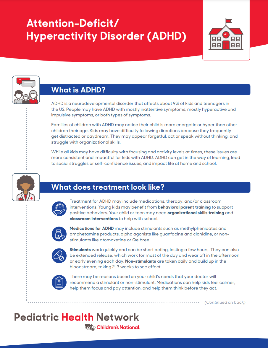 Clinical Support Tools: ADHD - Pediatric Health Network